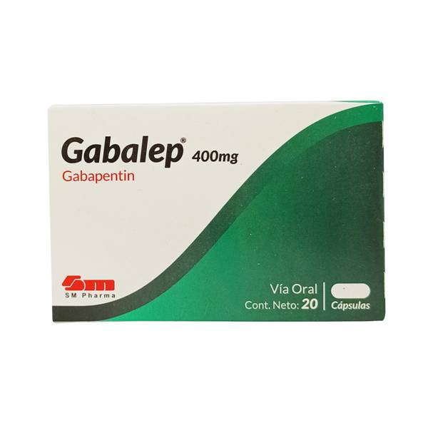 Gabalep Gabapentina 300mg x 20 Cápsulas - SM Farma - Farmatina