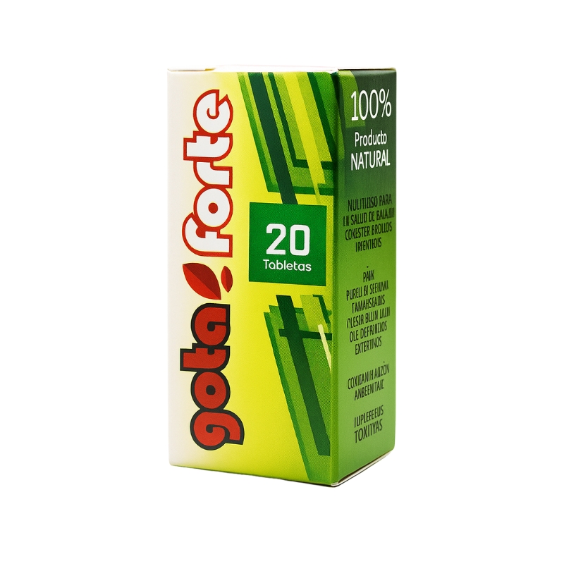 Gota Forte x 20 Tabletas - Trebol - Farmatina