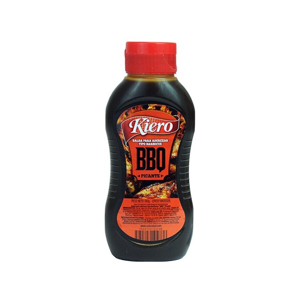 Kiero Salsa Bbq Picante 340g - Farmatina