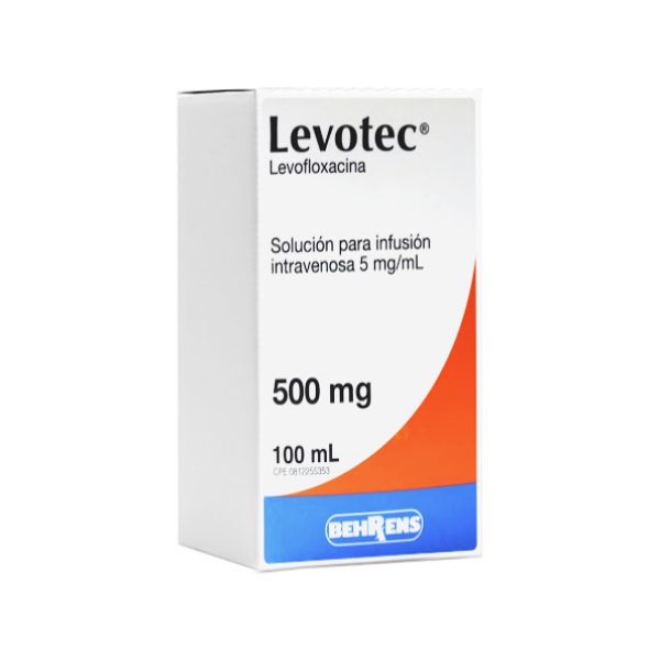 Levotec Levofloxacina Ampolla 500mg/100ml IV Behrens - Farmatina - La ...