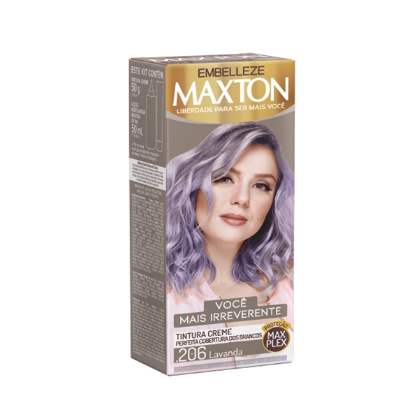 Maxton Tinte Kit 206 Lavanda 50ml - Farmatina