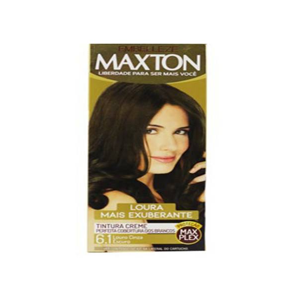 Maxton Tinte Kit 6.1 Rubio Ceniza Oscuro 50ml - Farmatina