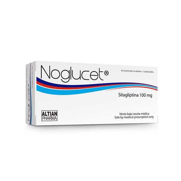 Noglucet Sitagliptina 100mg x 30 Comprimidos - Altian P - Farmatina ...