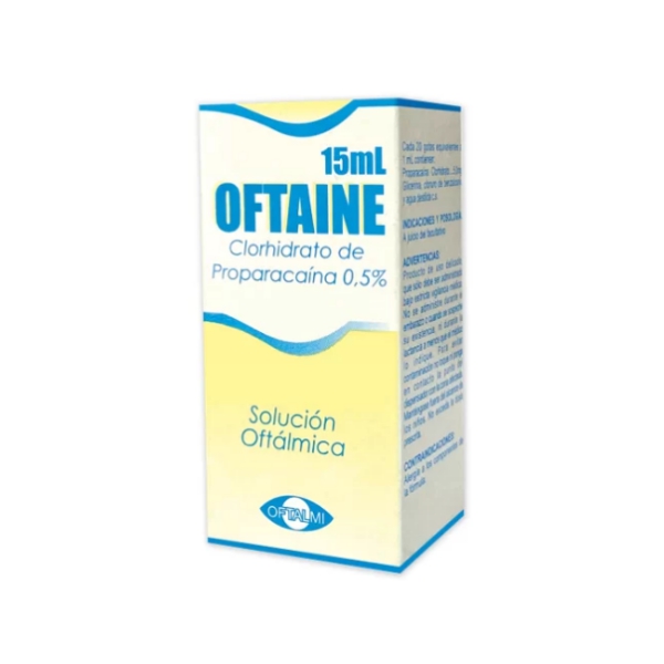 Oftaine Proparacaína 0.5% Solución Oftálmica 15 ml Oftalmi - Farmatina ...