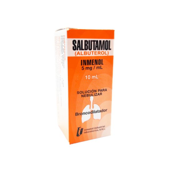 Salbutamol Gotas Para Nebulizar 5mg/ml x 10ml Inmenol - Farmatina