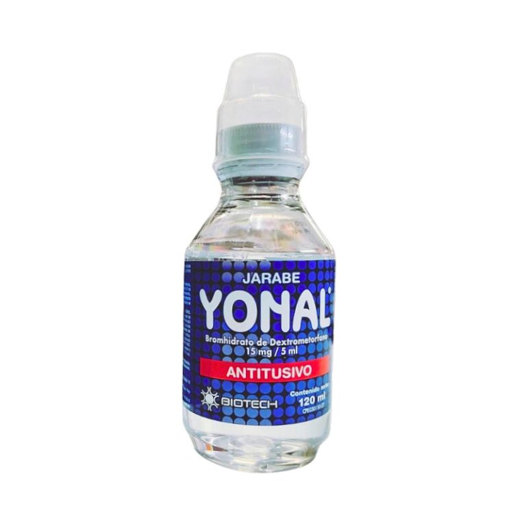 Yonal Jarabe 15mg/5ml 120ml (Dextrometorfano) - Biotech - Farmatina