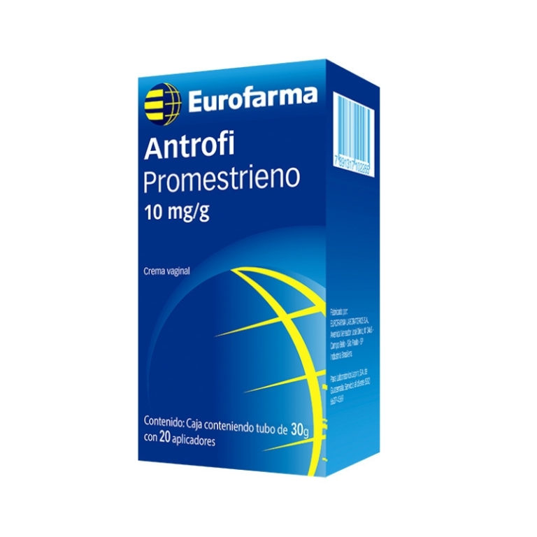 Antrofi Crema Vaginal 10mg/g 30gr +20 Aplicadores Promestrieno - Farmatina