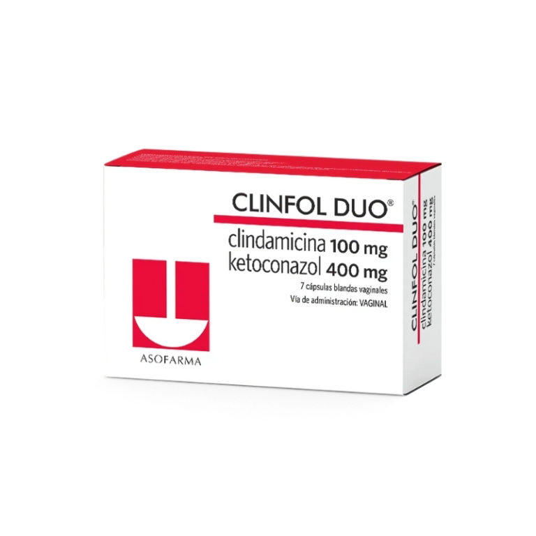 Solfem x 5 Ovulos 100Mg/400Mg Clindamicina+Ketoconazol Snc Pharma ...