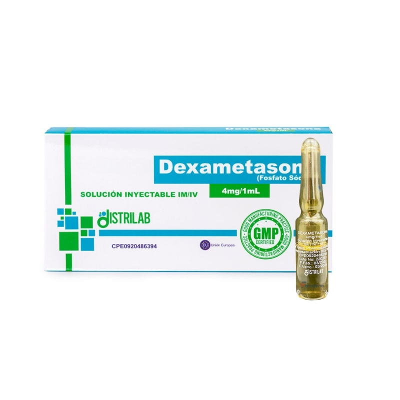 Dexametasona Solucion Inyectable 4mg/1ml x 1Amp Distrilab - Farmatina