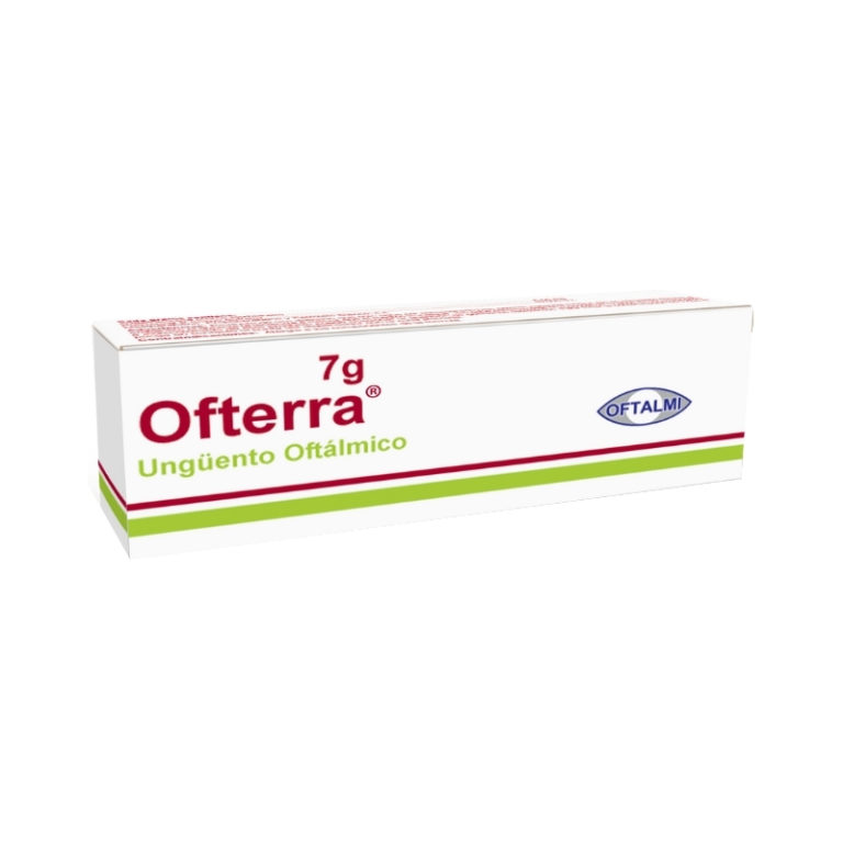 Ofterra Unguento Oftalmico 7gr Oxitetraciclina-Polimixina B Oftalmi ...