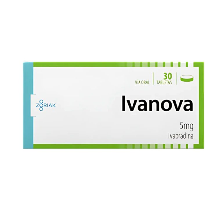 Ivanova 5mg x 30Tab Ivabradina Zoriak - Farmatina