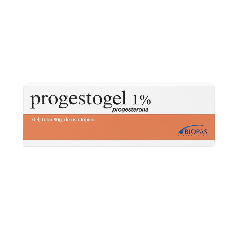Progestogel Gel Topico 1% 80gr Progesterona - Farmatina