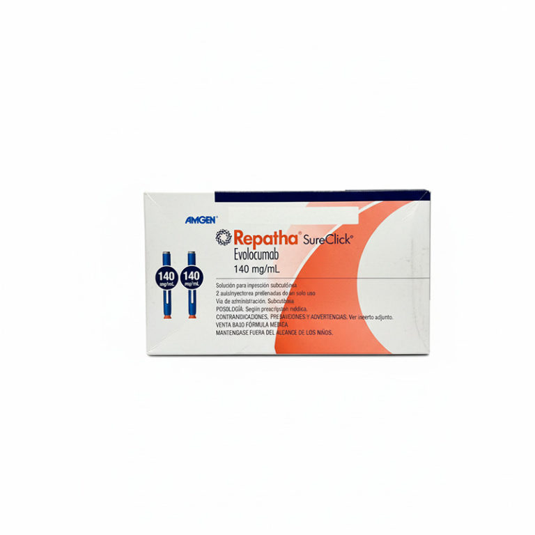Repatha Sureclick 140Mg/Ml x 2Autoinyectores Prellenados Evolocumab ...