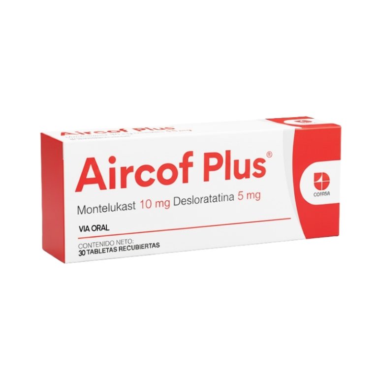 Aircof Duo 10mg -5mg x 30Tab Mast Montelukast-Desloratadina Cofasa ...