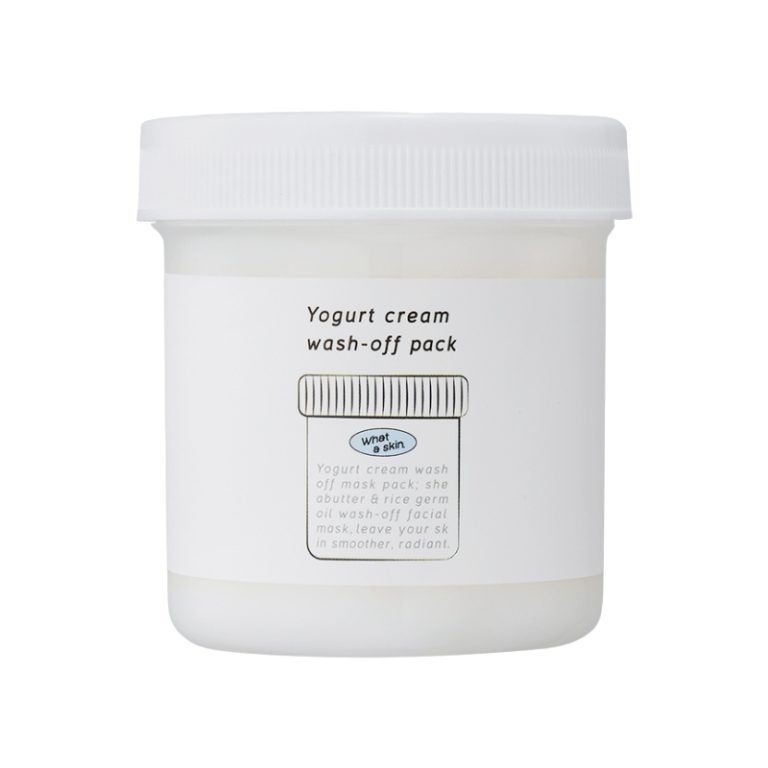 Yogurt Cream Wash-Off Pack 130mL What A Skin - Farmatina